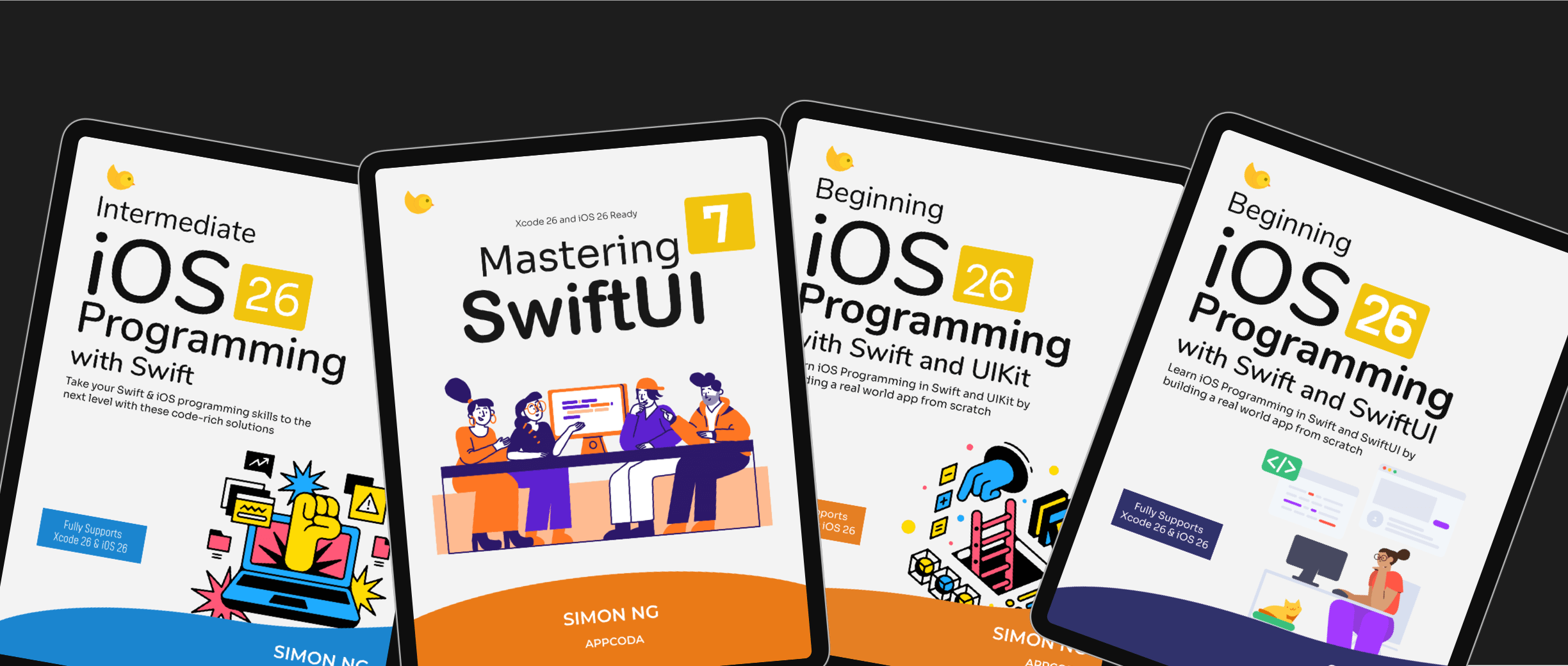 iOS, Swift & SwiftUI Programming Books