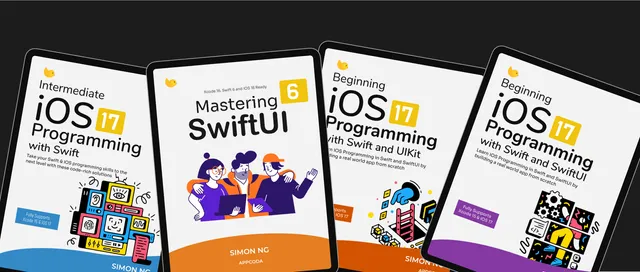 iOS, Swift & SwiftUI Programming Books