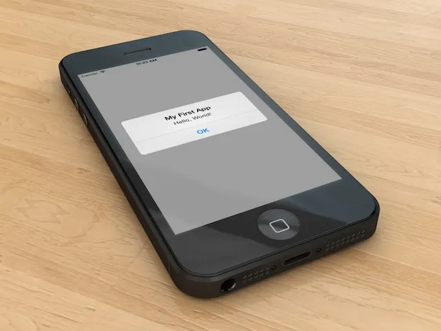 Creating Hello World App Using Xcode 5 and Interface Builder