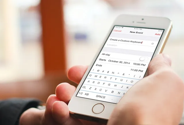 Creating a Custom Keyboard Using iOS App Extension