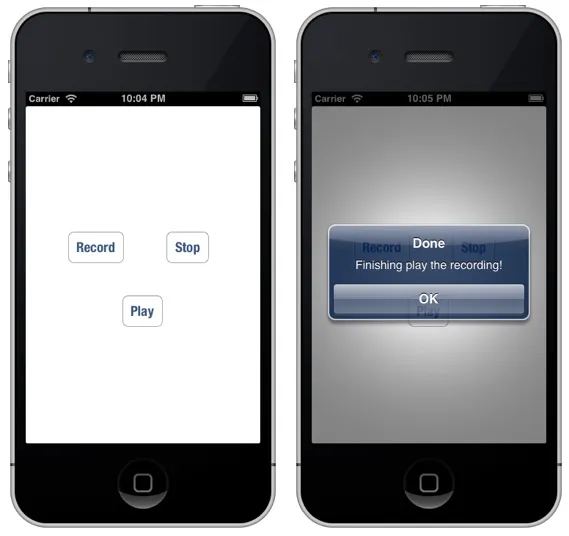 iOS Programming 101: Record and Play Audio using AVFoundation Framework