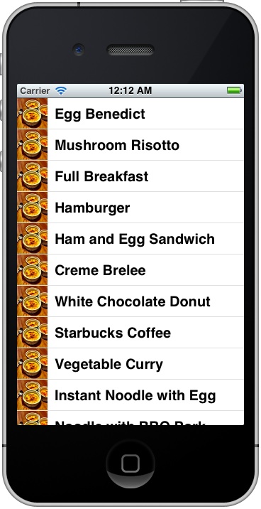 iOS Programming Tutorial: Create a Simple Table View App