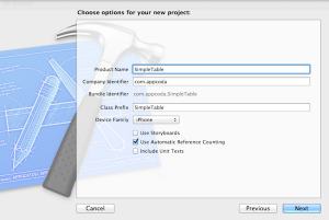 iOS Programming Tutorial: Create a Simple Table View App