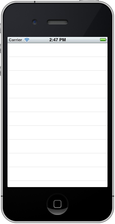 iOS Programming Tutorial: Create a Simple Table View App