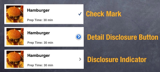 How To Handle Row Selection in UITableView