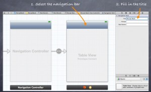 Use Storyboards to Build Navigation Controller and Table View