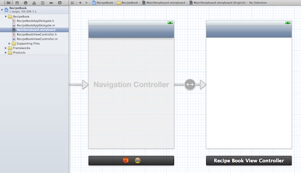 Use Storyboards to Build Navigation Controller and Table View