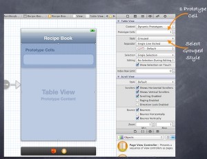 Use Storyboards to Build Navigation Controller and Table View