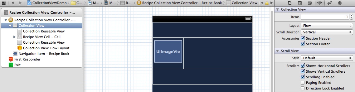 How to Add Header and Footer View in UICollectionView