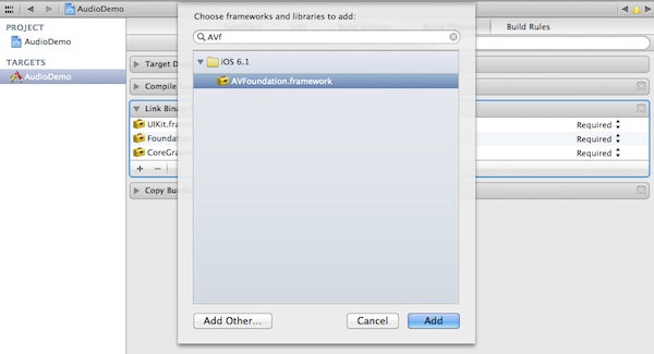 iOS Programming 101: Record and Play Audio using AVFoundation Framework