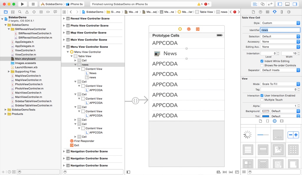 How To Add a Slide-out Sidebar Menu in Your Apps