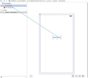 Creating Hello World App Using Xcode 5 and Interface Builder