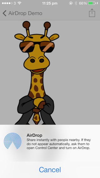 Adding AirDrop File Sharing Feature to Your iOS Apps