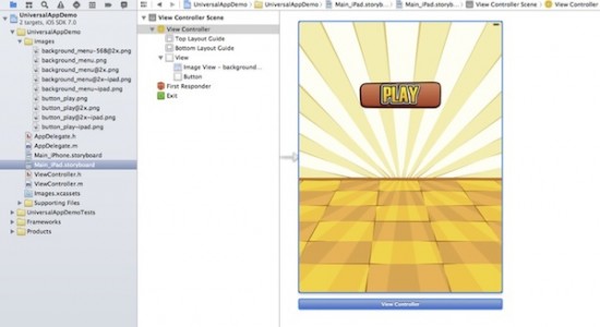 Ios Programming Tutorial Creating A Universal App