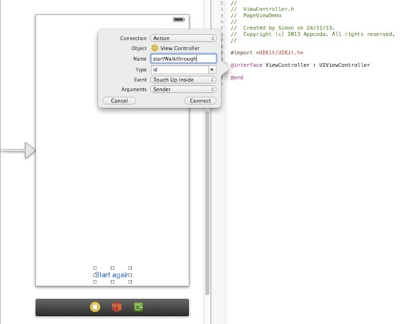 How To Create UIPageViewController Using Storyboard