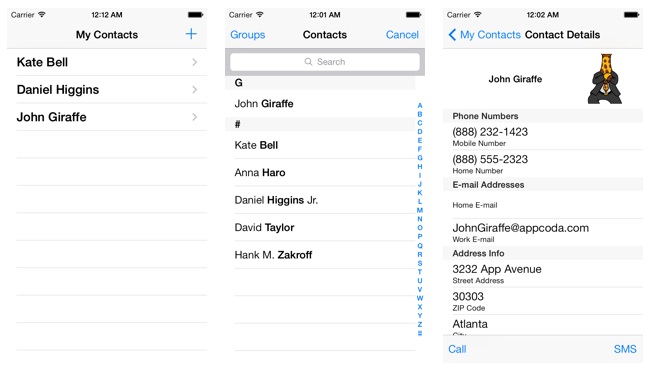 How To Import Contacts Using Address Book Framework
