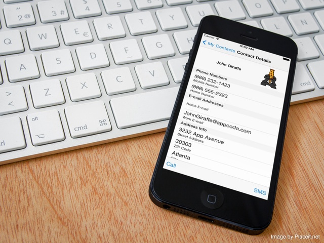 How To Import Contacts Using Address Book Framework