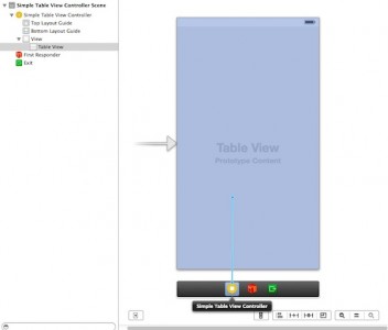 Working with UITableView in Xcode 5 Using Storyboard