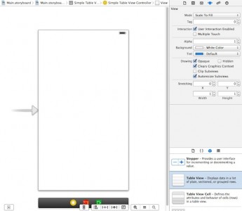 Working with UITableView in Xcode 5 Using Storyboard