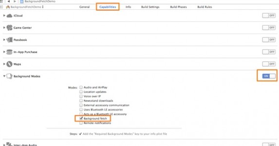 Working With Background Fetch in iOS
