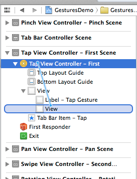 Using Gesture Recognizers to Handle Pinch, Rotate, Pan, Swipe and Tap Gestures