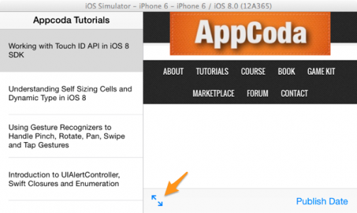 Building an RSS Reader Using UISplitViewController and UIPopoverViewController