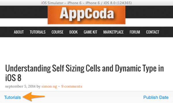 Building an RSS Reader Using UISplitViewController and UIPopoverViewController