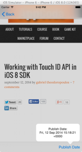 Building an RSS Reader Using UISplitViewController and UIPopoverViewController
