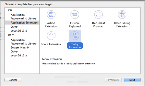 Introduction to iOS App Extension: Creating a Today Widget