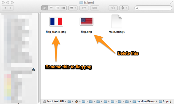 Working with Localization in iOS and Xcode
