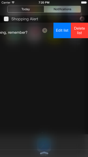 Creating Interactive Local Notifications in iOS