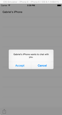 Building a Chat App in Swift Using Multipeer Connectivity Framework