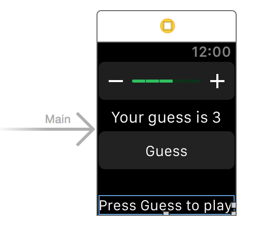 WatchKit Introduction: Building a Simple Guess Game