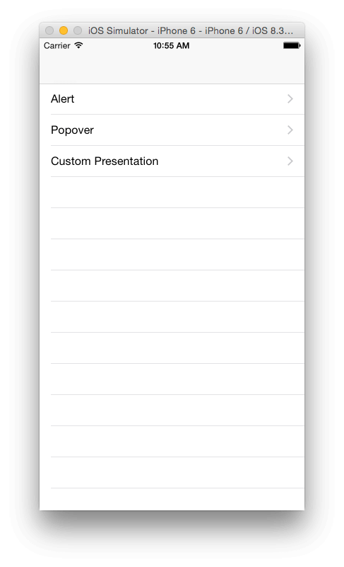 A Beginner's Guide to Presentation Controllers in iOS