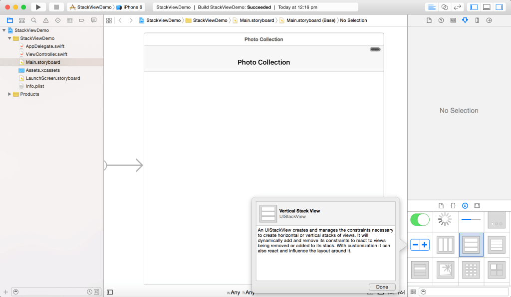 An Introduction to Stack Views in iOS 9 and Xcode 7