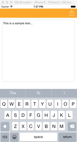 Beginner's Guide: Using Social Framework and UIActivityViewController