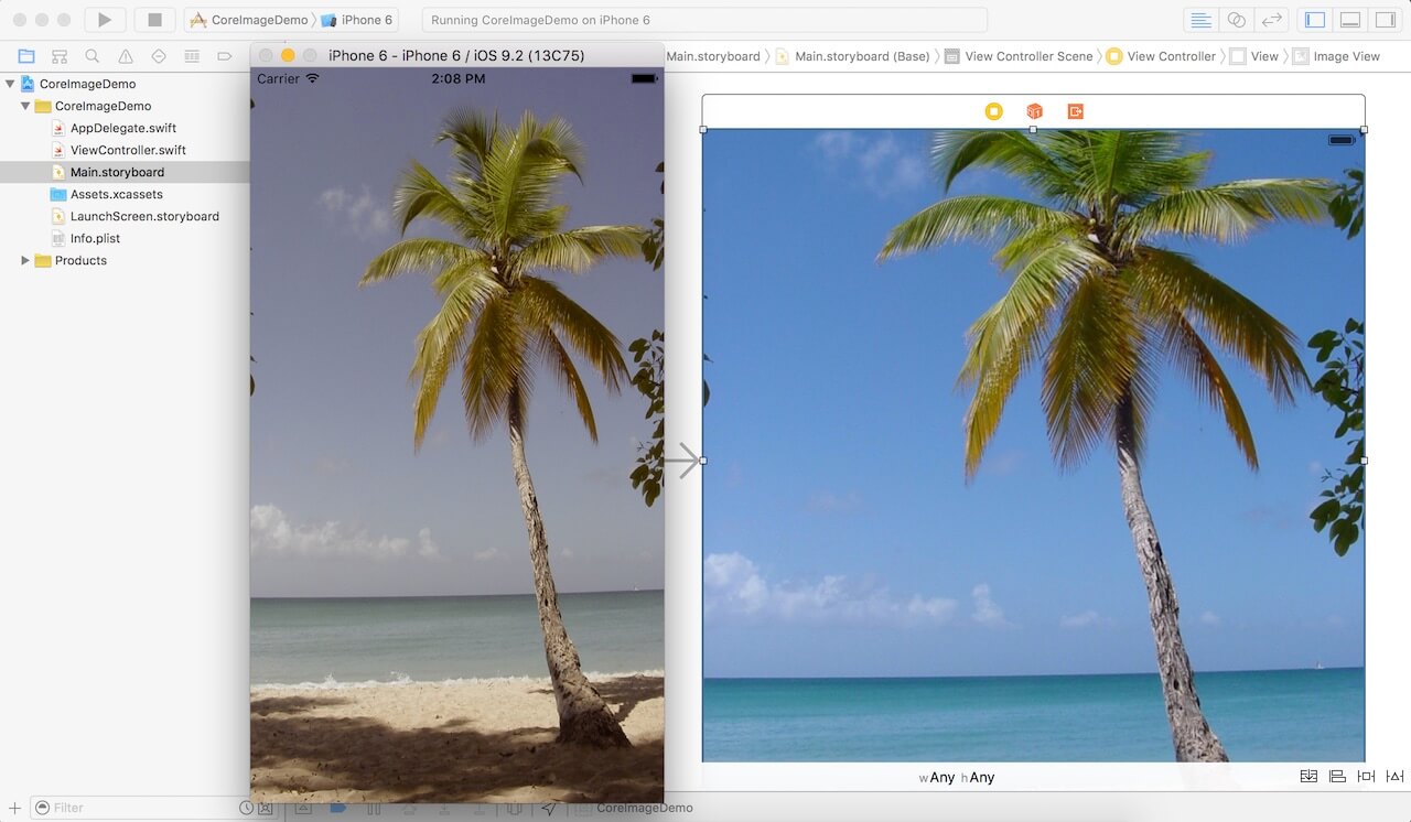 Core Image Introduction: Applying Image Filters to Photos