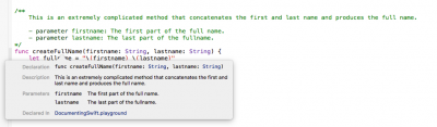 Documenting Your Swift Code in Xcode Using Markdown