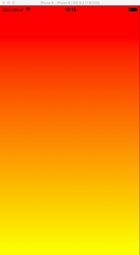 Creating Gradient Colors Using CAGradientLayer