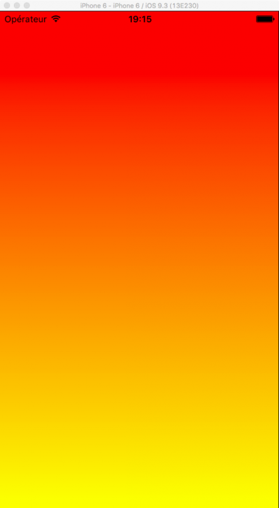 Creating Gradient Colors Using CAGradientLayer