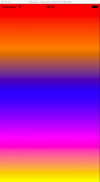 Creating Gradient Colors Using CAGradientLayer