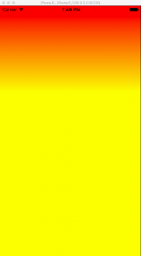 Creating Gradient Colors Using CAGradientLayer