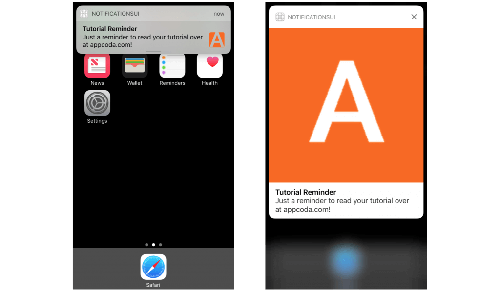 Introduction to User Notifications Framework in iOS 10