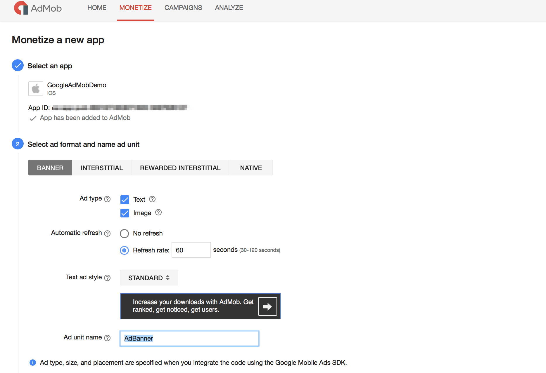 AdMob Tutorial: Displaying Banner Ads in iOS Apps with Swift 3