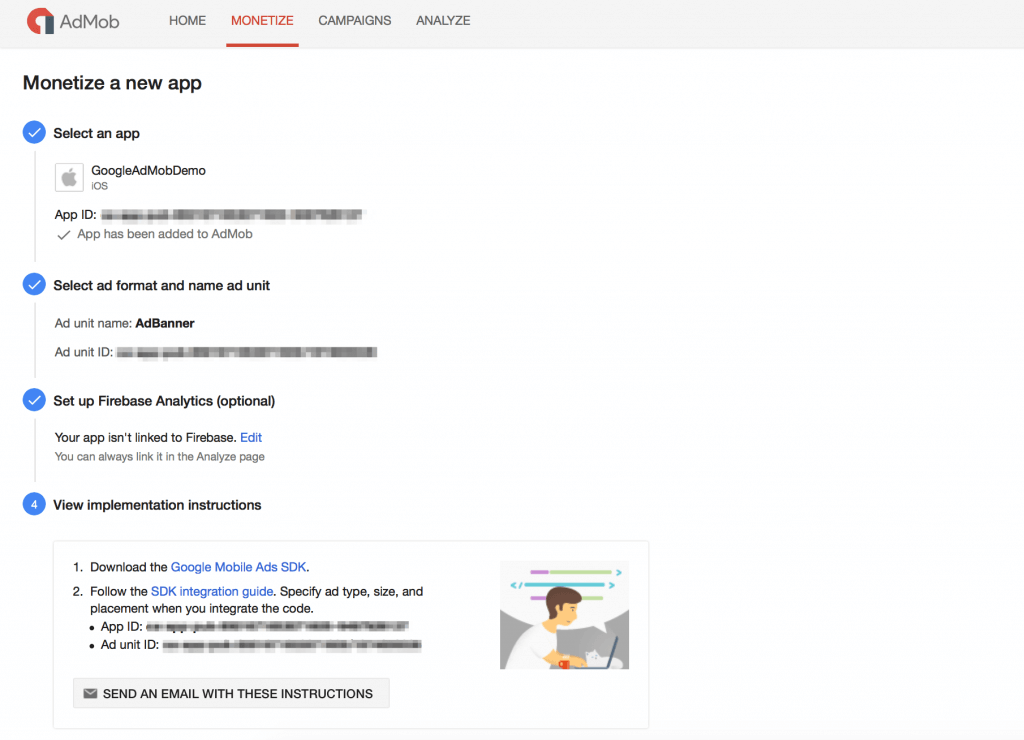 AdMob Tutorial: Displaying Banner Ads in iOS Apps with Swift 3