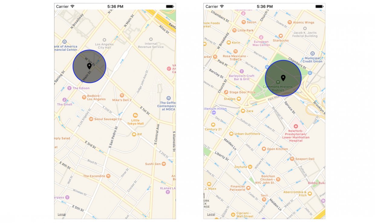 Working with MapKit: Annotations and Shape Rendering