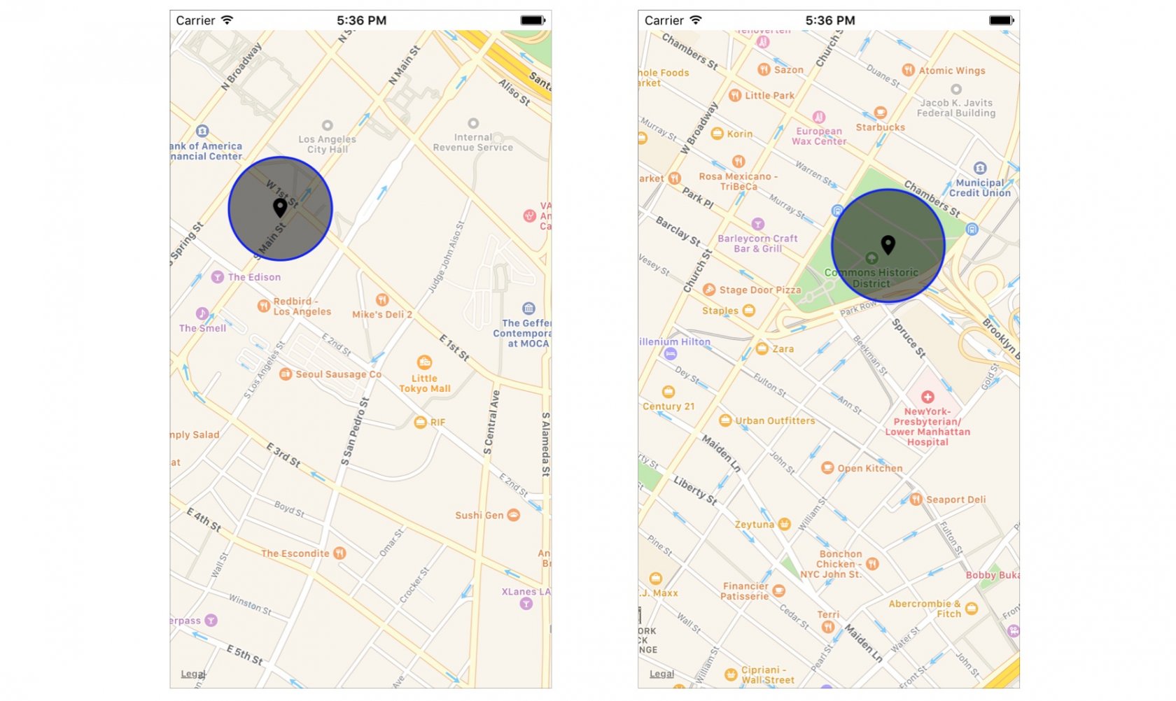 Working with MapKit: Annotations and Shape Rendering