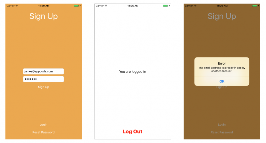 Introducing Firebase with Swift 3: Login and Sign Up