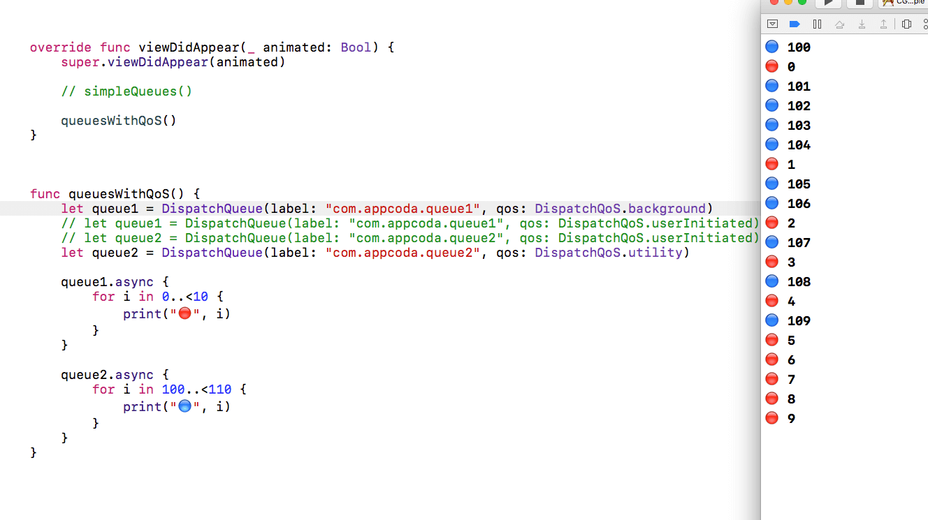 Grand Central Dispatch (GCD) and Dispatch Queues in Swift