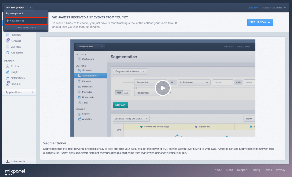 Integrating Mixpanel Analytics into iOS App for Tracking User Events